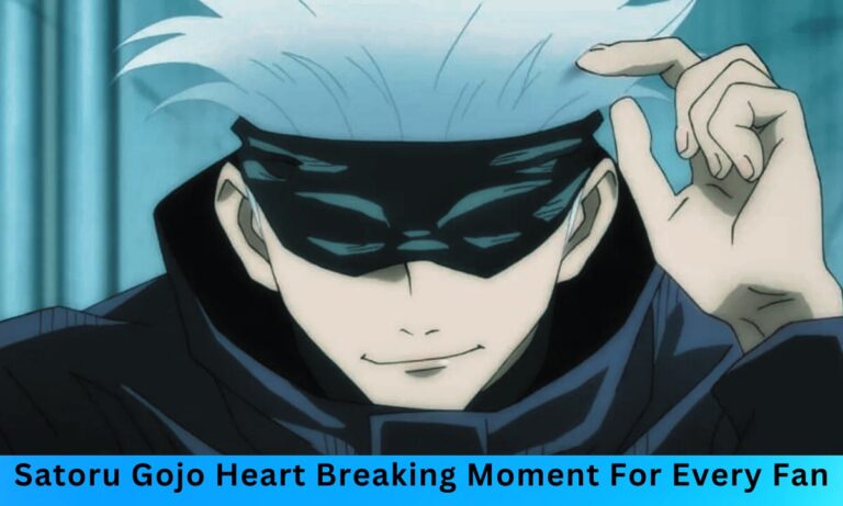 Satoru Gojo Heart Breaking moment for every Fan | Thank You