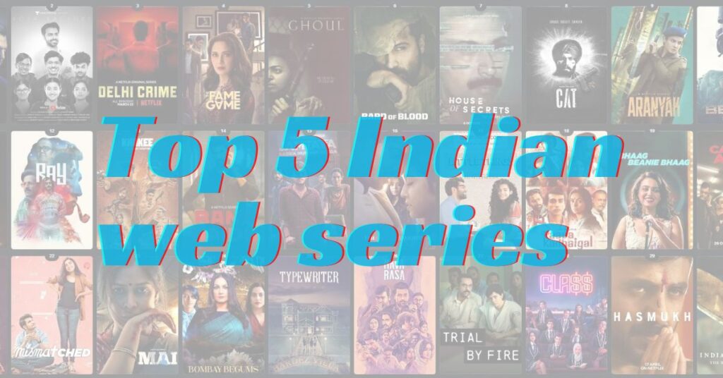 Top 5 Hindi Web Series in 2023, watch this for guaranteed thrill.